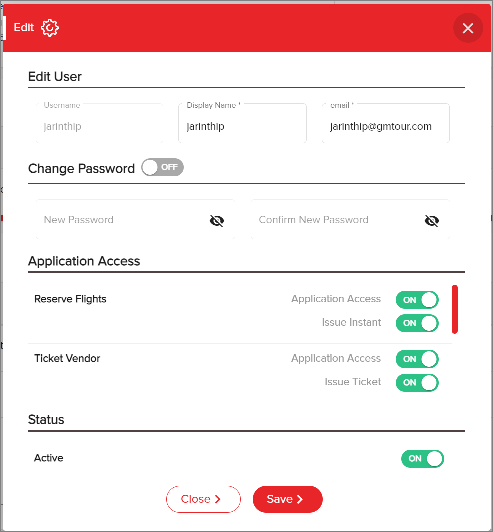 Add, Edit or Inactive Users – Help Center